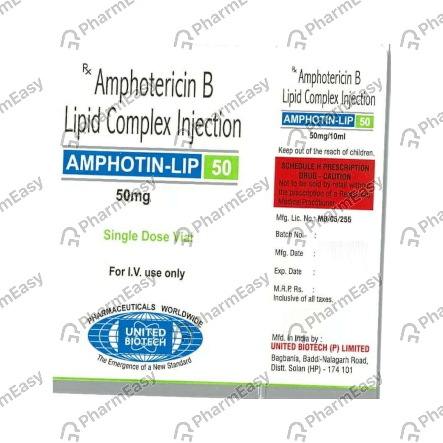 Amphotin Lip 50 MG Injection (1): Uses, Side Effects, Price & Dosage ...