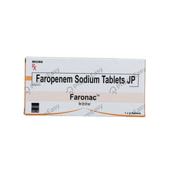 Buy Faronac 200 MG Tablet (6) Online at Flat 18% OFF* | PharmEasy