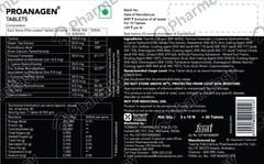 Buy PROANAGEN STRIP OF 10 TABLETS Online & Get Upto 60% OFF at PharmEasy