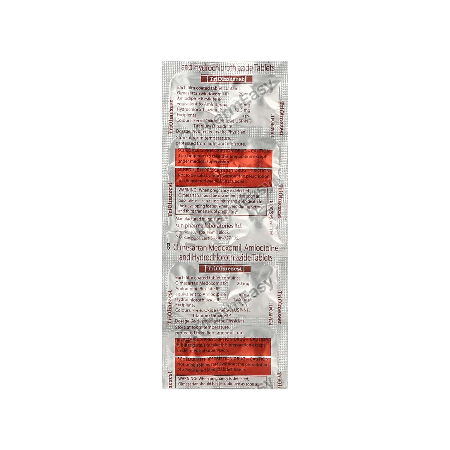 Buy Triolmezest 20mg Tablet Online at Flat 18% OFF* | PharmEasy
