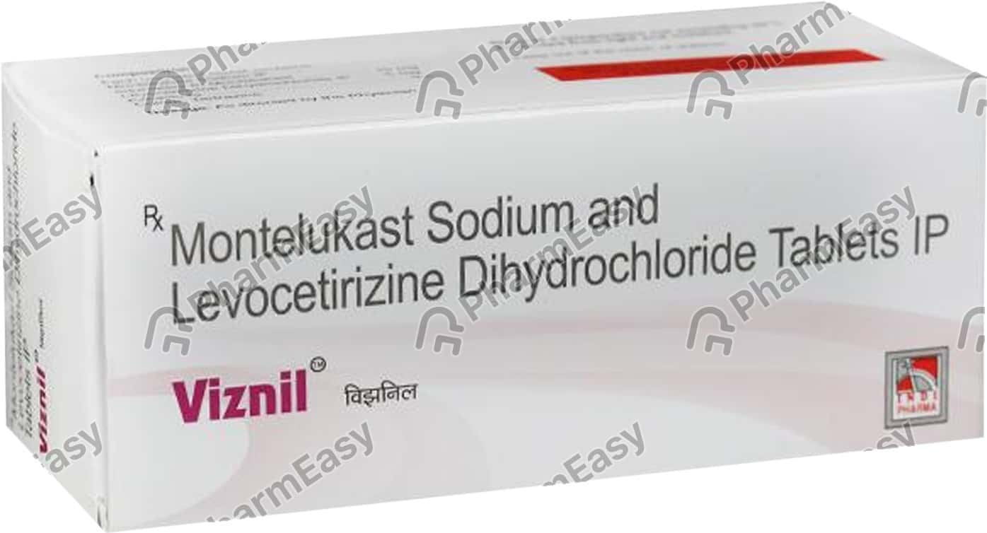 Viznil Strip Of 10 Tablets: Uses, Side Effects, Price & Dosage | PharmEasy