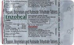 Enzoheal Strip Of 10 Tablets: Uses, Side Effects, Price & Dosage ...