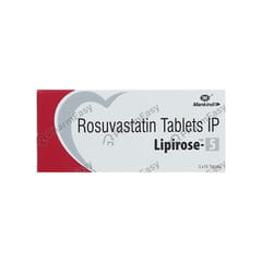 Lipirose 5 MG Tablet (10) - Uses, Side Effects, Dosage, Composition ...