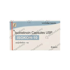 Buy Isokon 10 MG Capsule (10) Online at Flat 18% OFF* | PharmEasy