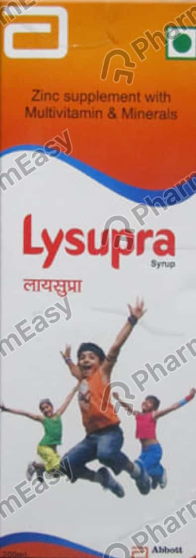 Buy Lysupra Bottle Of 200ml Syrup Online at Flat 15% OFF | PharmEasy