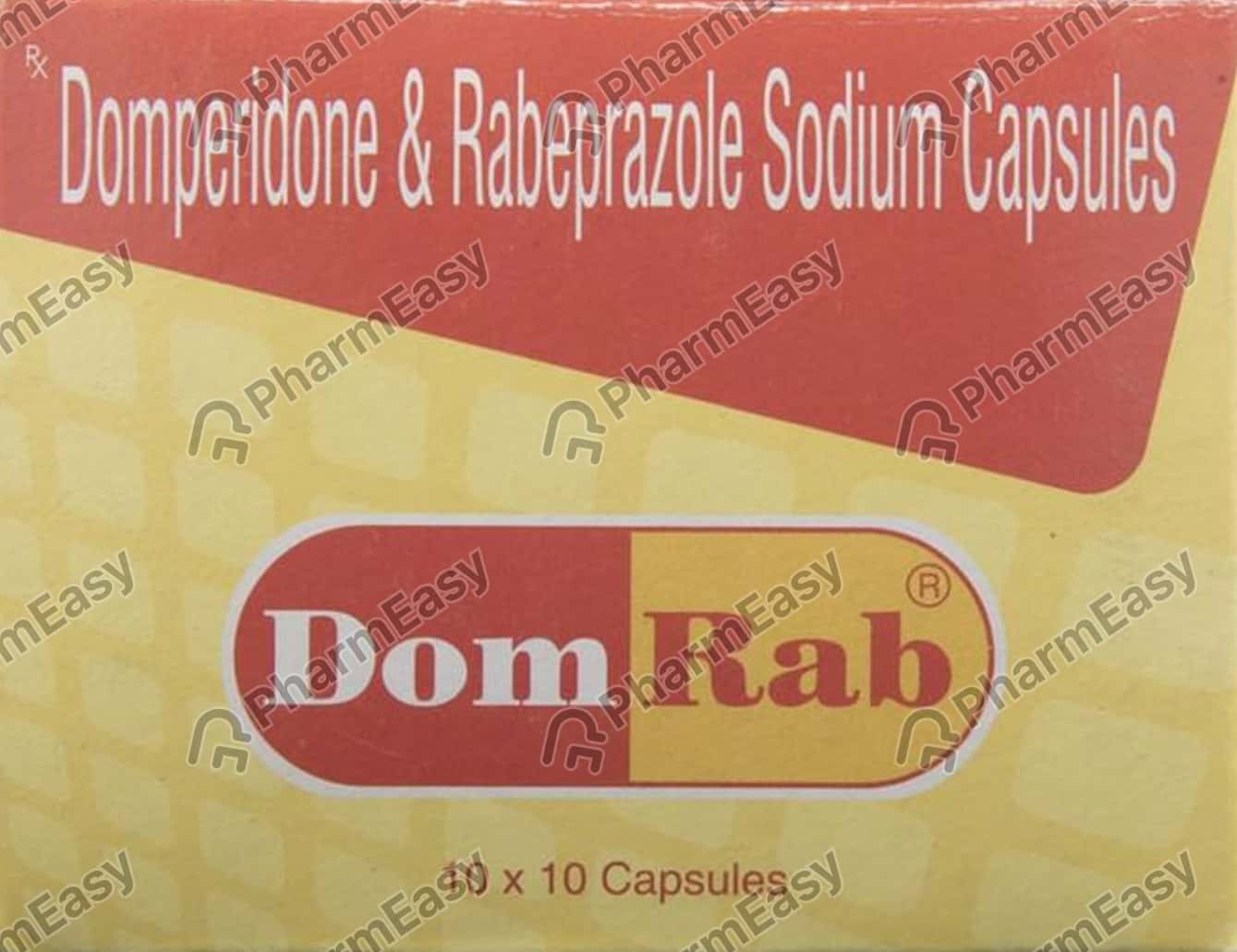 Domrab Strip Of 10 Capsules: Uses, Side Effects, Price & Dosage | PharmEasy