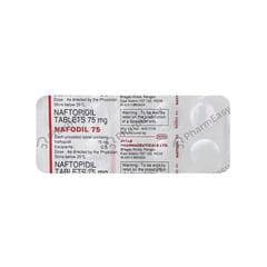 Buy Nafodil 75 MG Tablet (10) Online at Flat 18% OFF* | PharmEasy