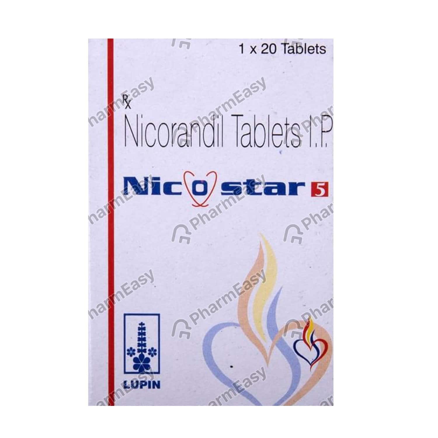 Nikoran 5 MG Tablet (20): Uses, Side Effects, Price, Dosage ...