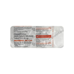Buy Pramirol Sr 0.26 MG Tablet (10) Online at Flat 18% OFF* | PharmEasy