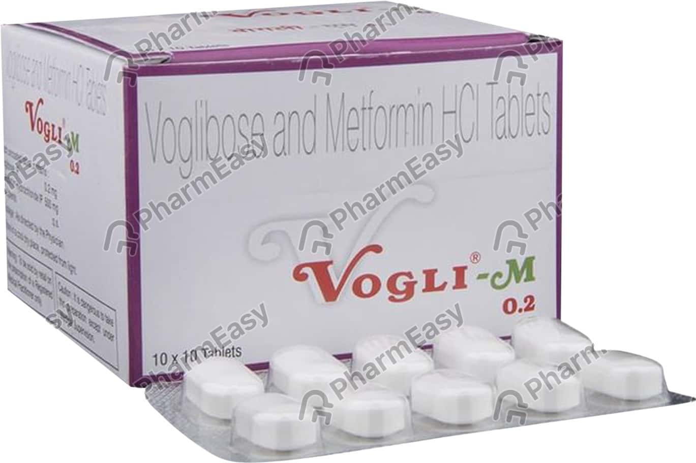 Vogli M 0.2mg Strip Of 10 Tablets: Uses, Side Effects, Price & Dosage ...