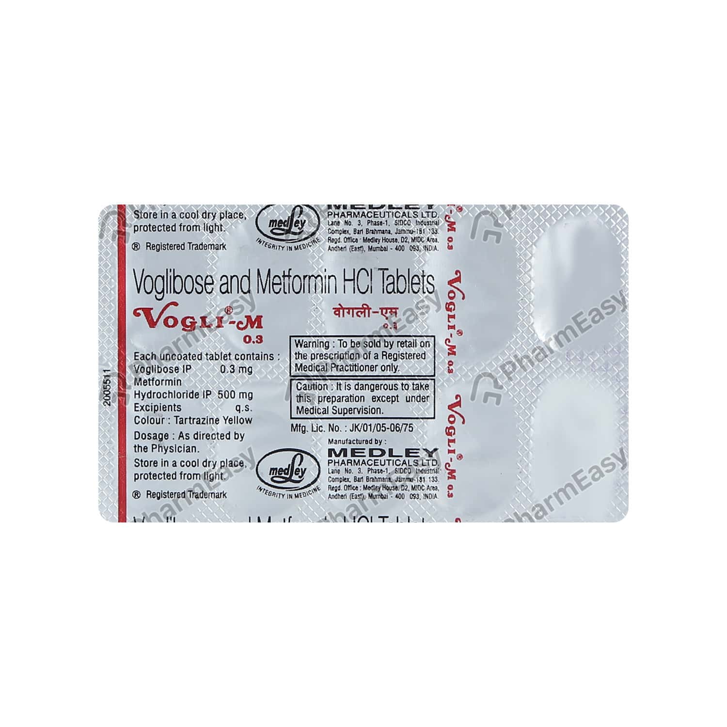 Buy Vogli M 0.3mg Tablet Online at Flat 18% OFF* | PharmEasy