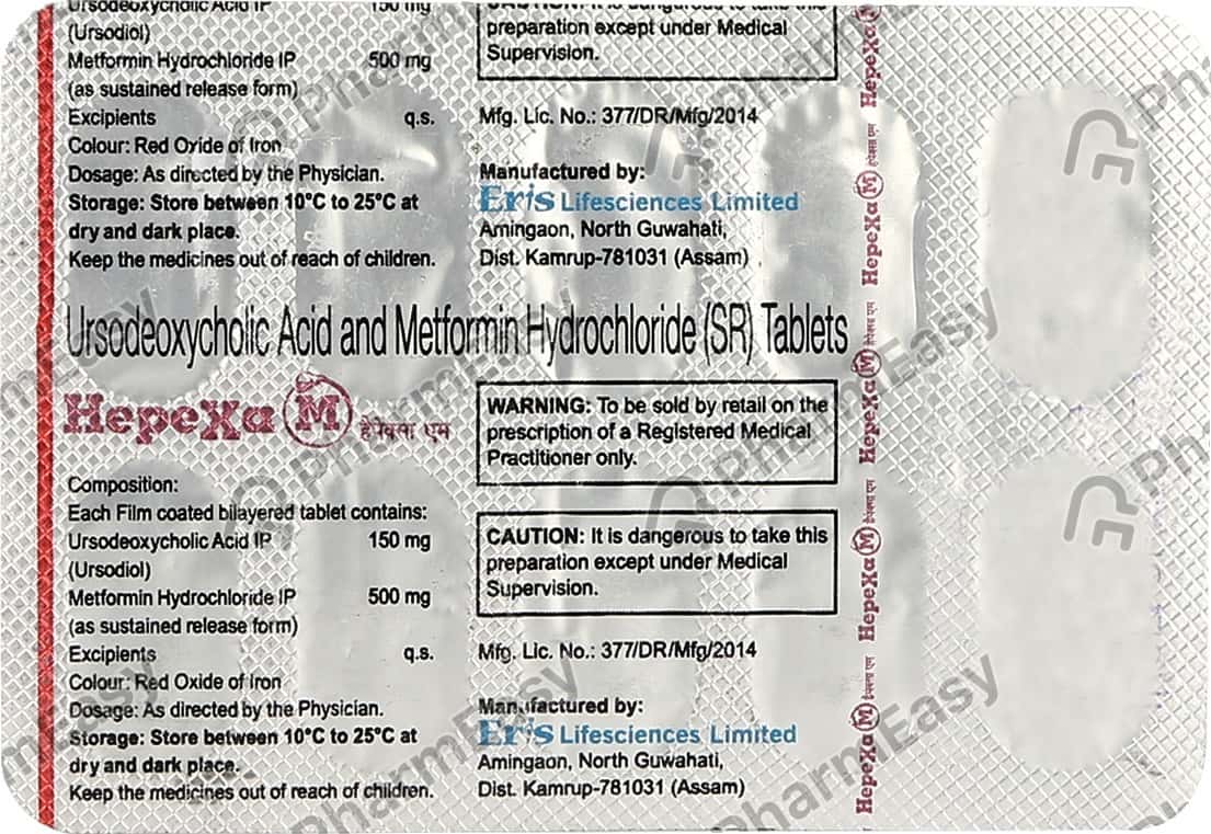 Buy Hepexa M Tablet Online at Flat 15% OFF | PharmEasy