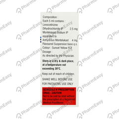 Monast Lc Bottle Of 60ml Syrup: Uses, Side Effects, Price & Dosage ...