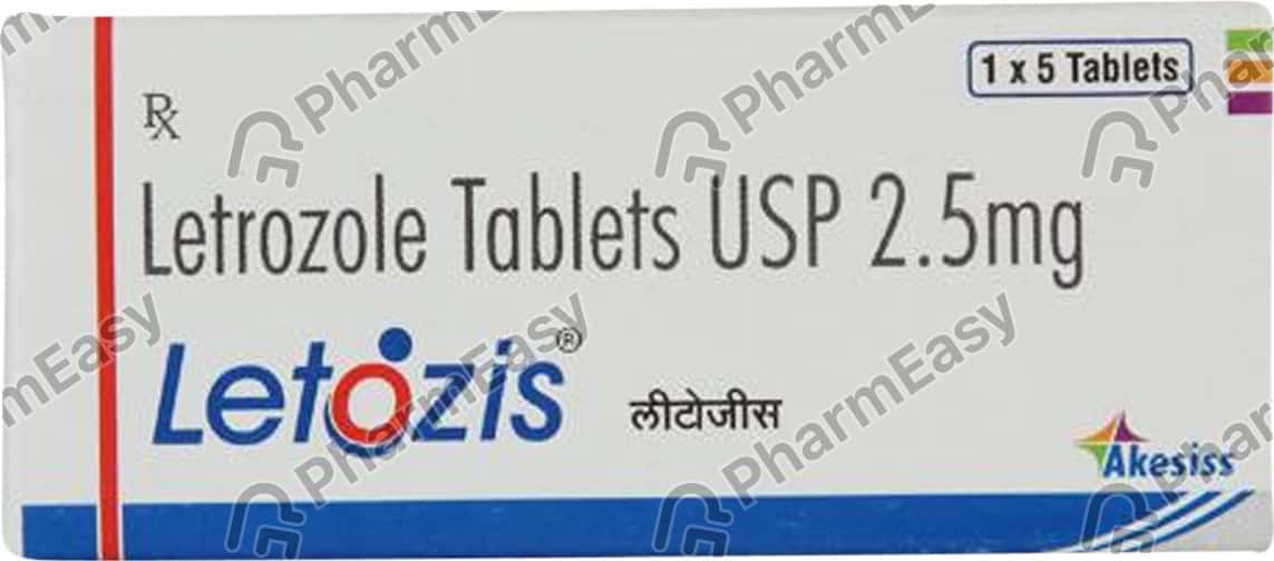 Letozis 2.5 MG Tablet (5): Uses, Side Effects, Price & Dosage | PharmEasy