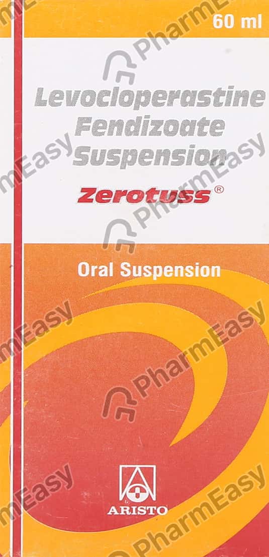 Buy Zerotuss 20 MG/5ML Suspension (60) Online at Flat 15% OFF | PharmEasy