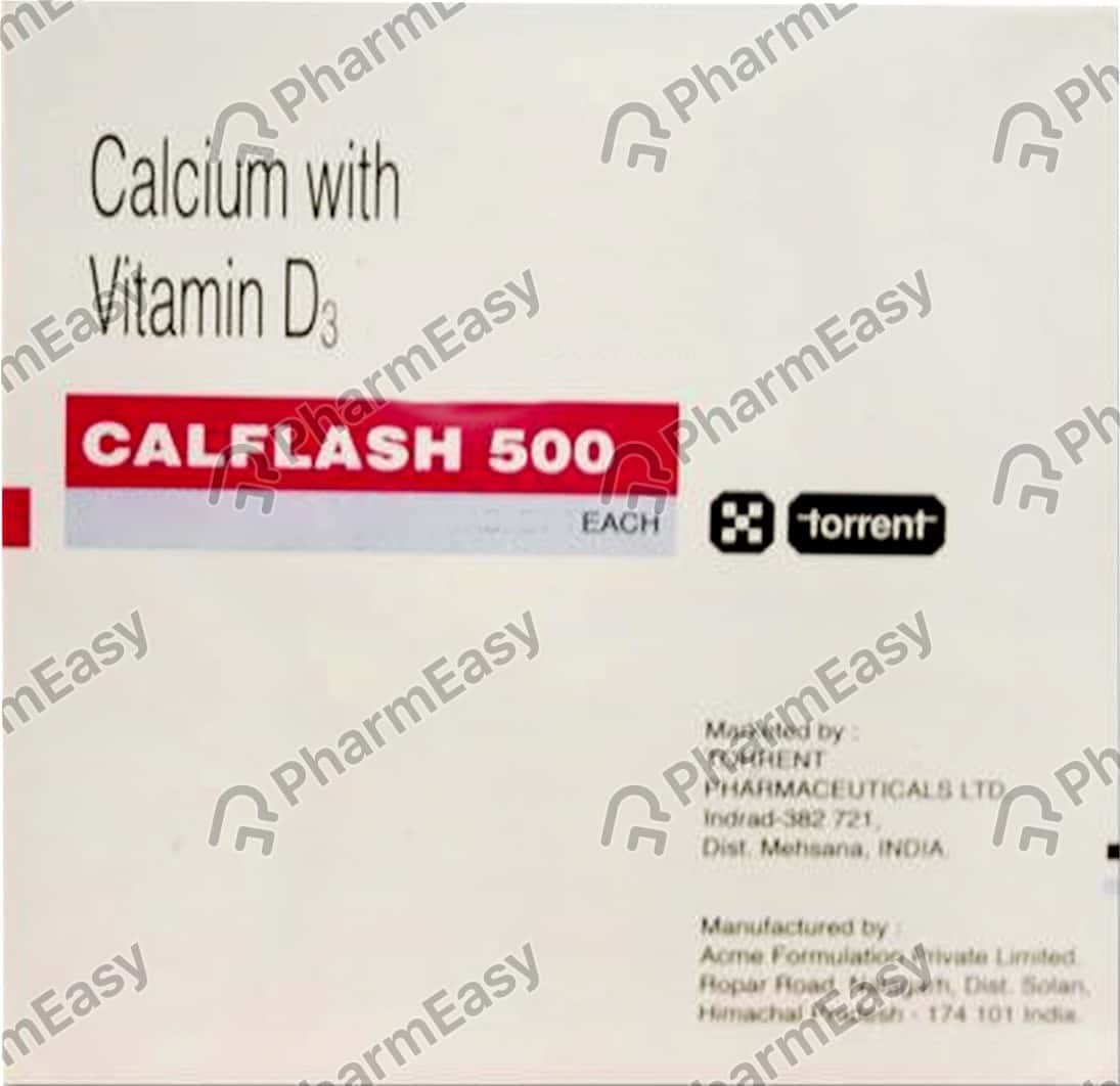 Calflash 500mg Tablet: Uses, Side Effects, Price & Dosage | PharmEasy