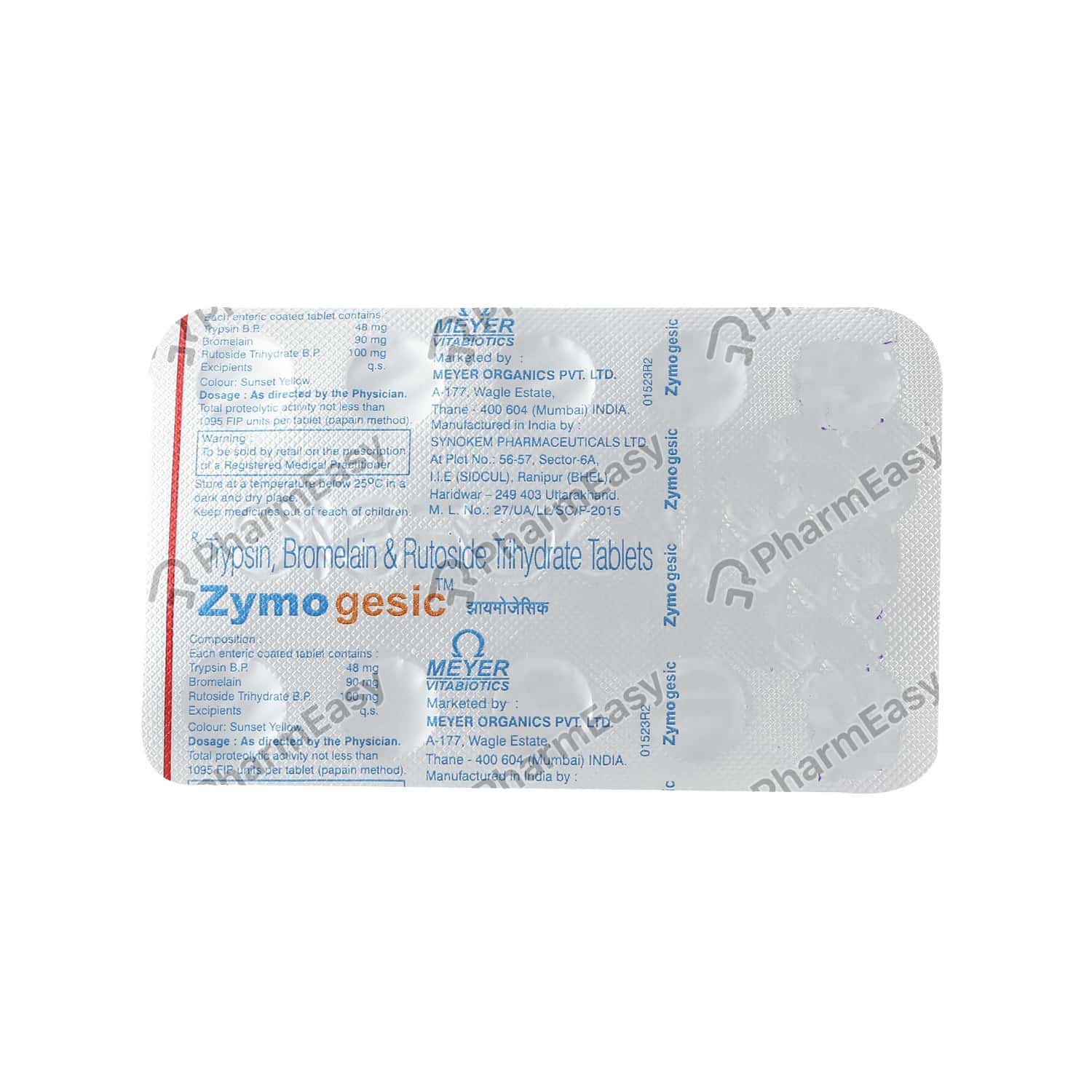 Zymogesic Tablet: Uses, Side Effects, Price, Dosage & Composition ...