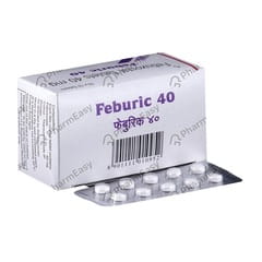 Feburic 40 MG Tablet (10): Uses, Side Effects, Price & Dosage | PharmEasy