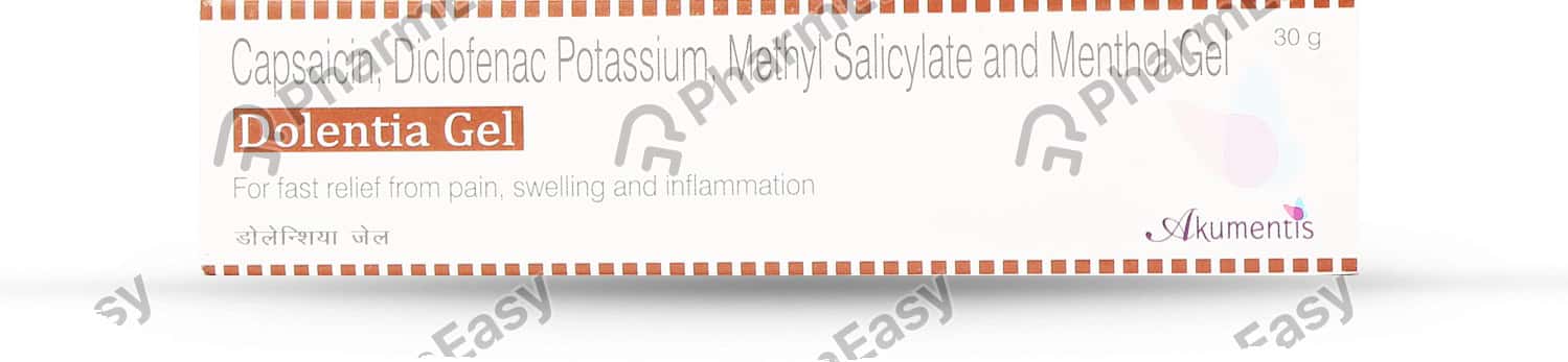 Buy Dolentia 1 % Gel (30) Online at Flat 15% OFF | PharmEasy