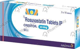 Crestor 20 MG Tablet (10): Uses, Side Effects, Price, Dosage ...