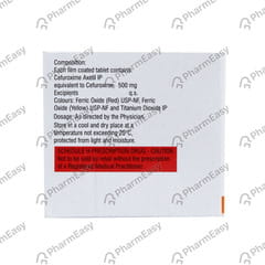 Ceroxim 500 MG Tablet (10): Uses, Side Effects, Price & Dosage | PharmEasy