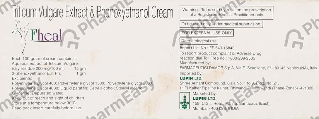 Buy FHEAL CREAM Online & Get Upto 60% OFF at PharmEasy