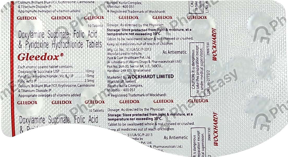 Gleedox Tablet: Uses, Side Effects, Price & Dosage | PharmEasy