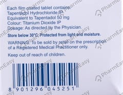 Tydol 50 MG Tablet (10): Uses, Side Effects, Price & Dosage | PharmEasy