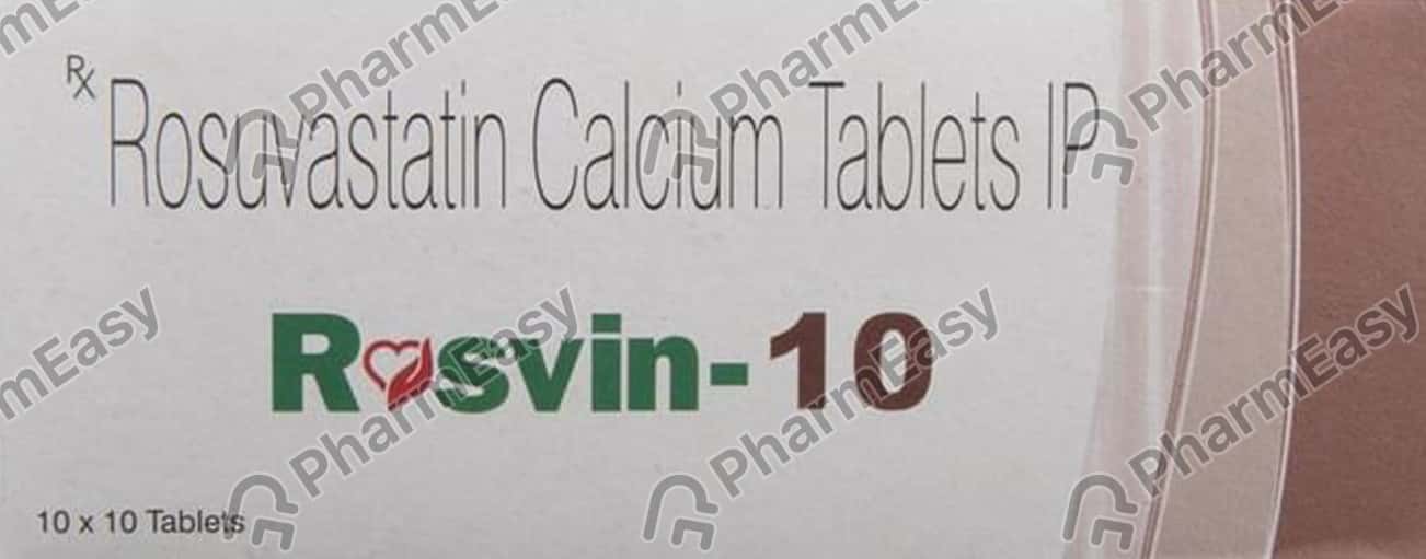 Rovastin 10 MG Tablet (10): Uses, Side Effects, Price, Dosage ...
