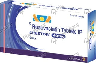 Crestor 40 MG Tablet (10): Uses, Side Effects, Price, Dosage ...