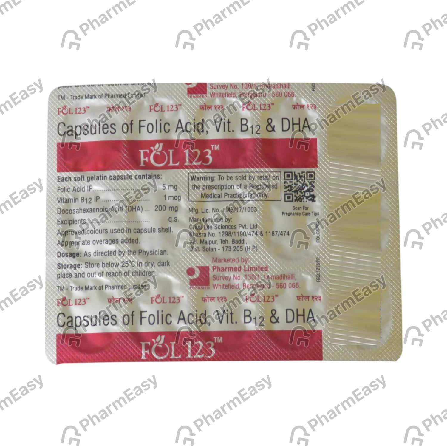 FOL 123 Capsule: Uses, Side-effects, Price, Dosage & More Info - PharmEasy