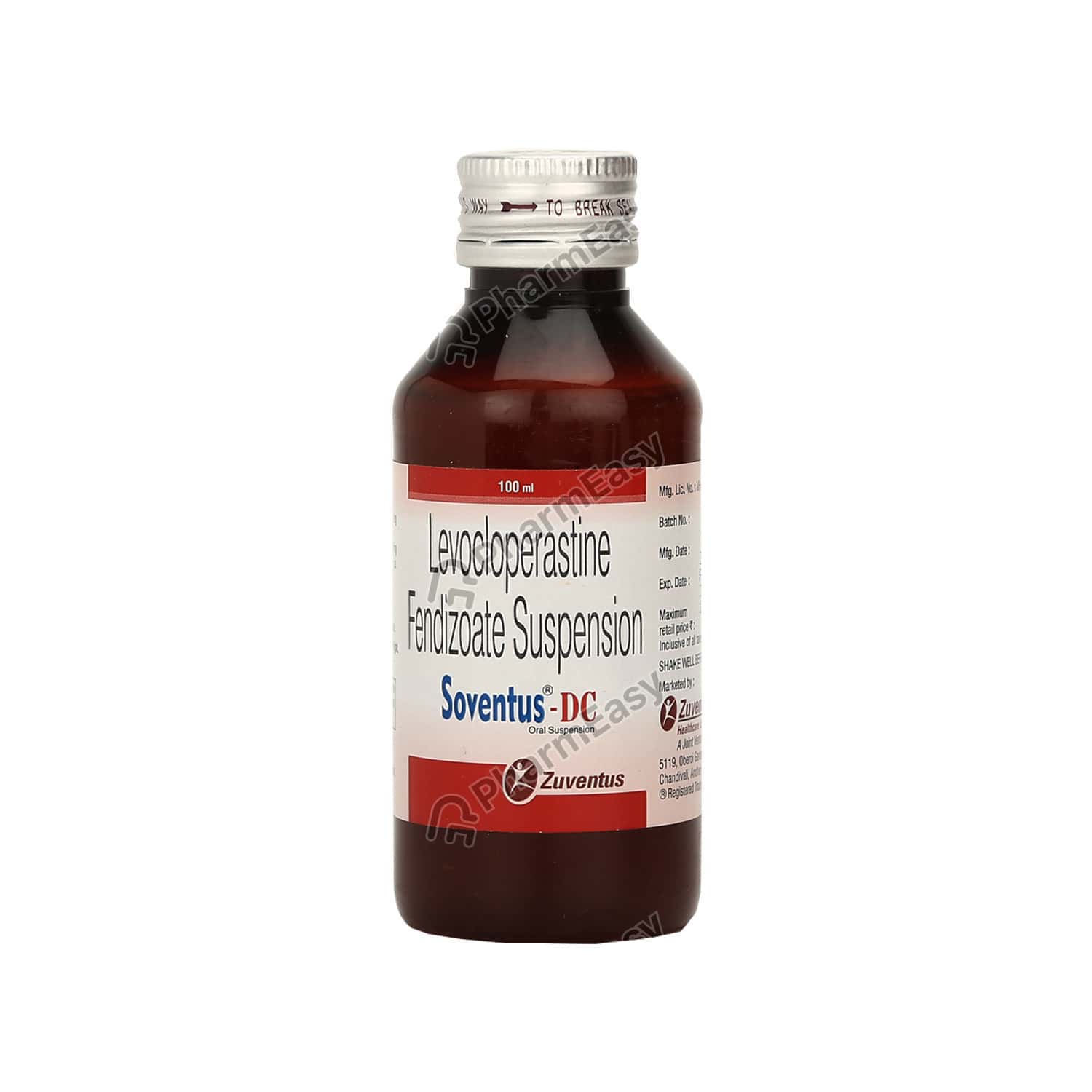 Buy Soventus Dc 20 MG Suspension (100) Online at Flat 18% OFF* | PharmEasy