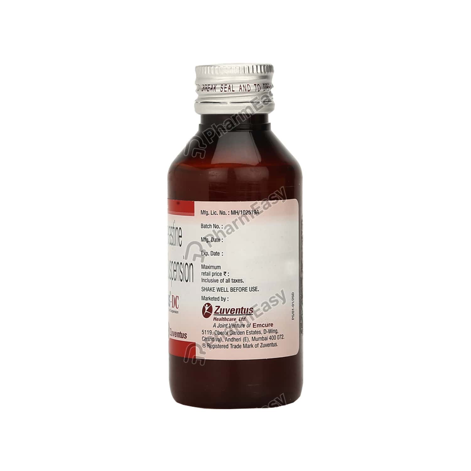 Buy Soventus Dc 20 MG Suspension (100) Online at Flat 18% OFF* | PharmEasy