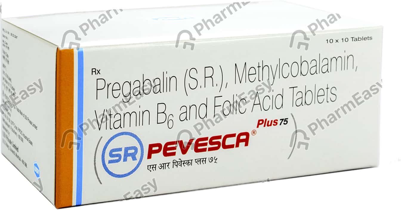 Buy Sr Pevesca Plus 75mg Strip Of 10 Tablets Online & Save Up to 24% at ...