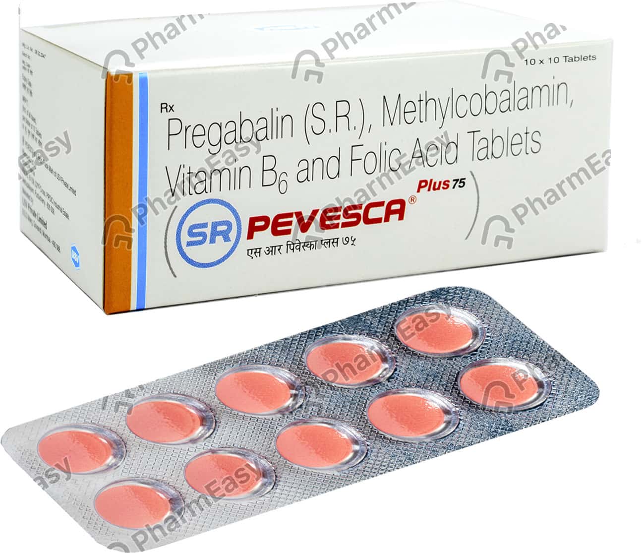 Buy Sr Pevesca Plus 75mg Strip Of 10 Tablets Online at Flat 15% OFF ...