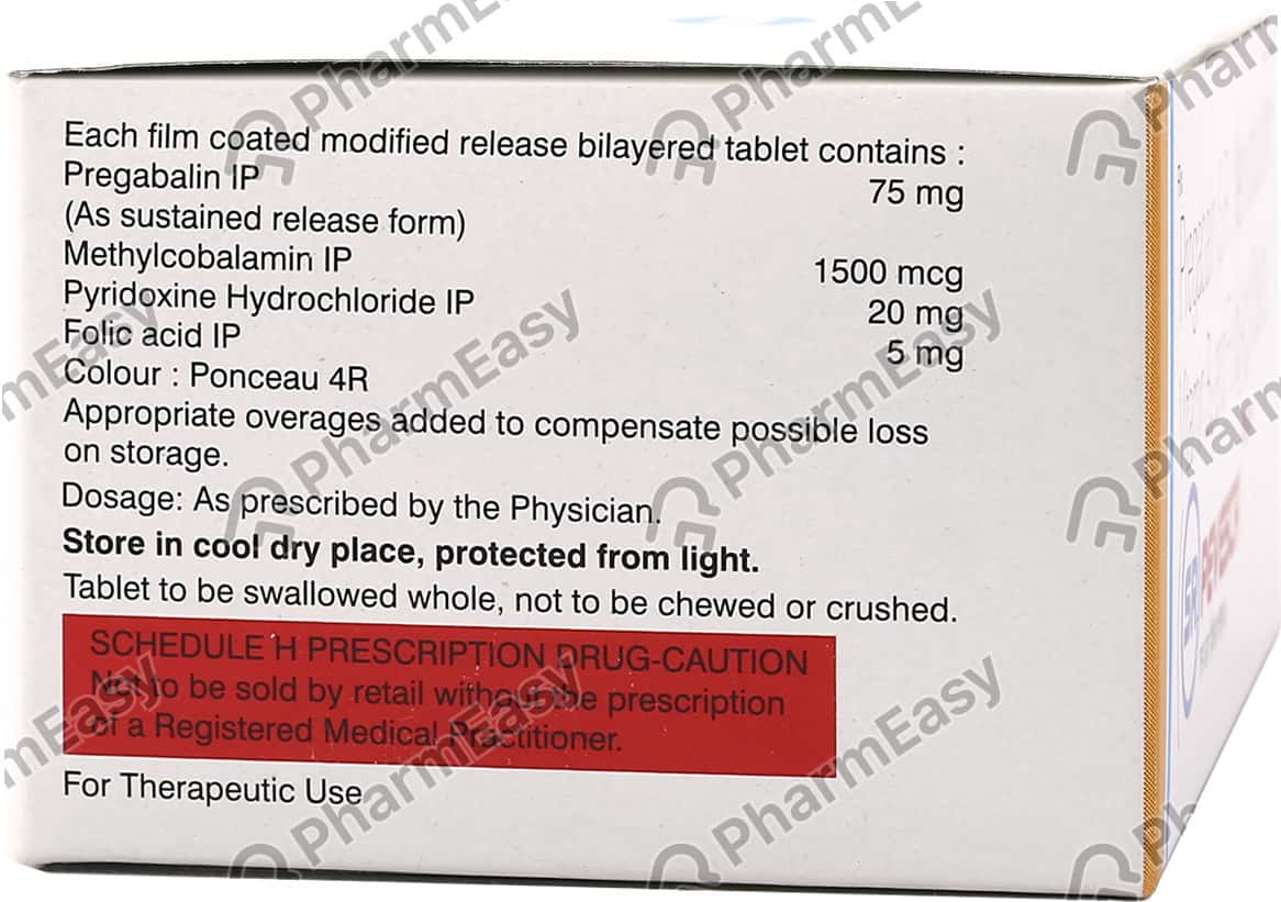 Buy Sr Pevesca Plus 75mg Strip Of 10 Tablets Online at Flat 15% OFF ...