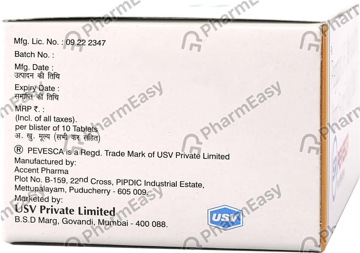 Buy Sr Pevesca Plus 75mg Strip Of 10 Tablets Online at Flat 15% OFF ...