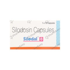 Silodal 8 MG Capsule (10) - Uses, Side Effects, Dosage, Composition ...