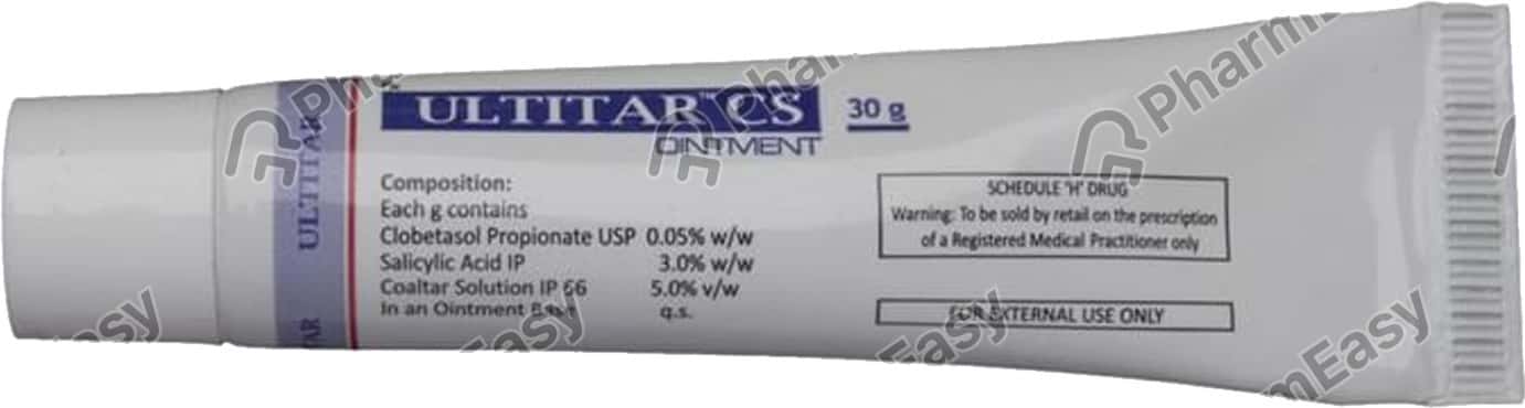 Ultitar Cs Tube Of 30gm Ointment: Uses, Side Effects, Price & Dosage ...