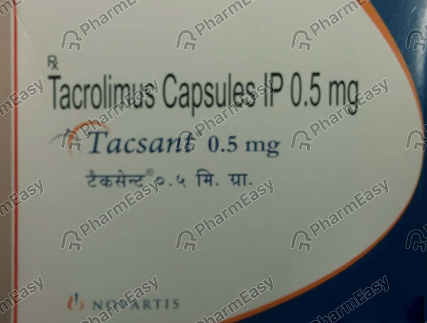 Tacsant 0.5 MG Capsule (10): Uses, Side Effects, Price & Dosage | PharmEasy