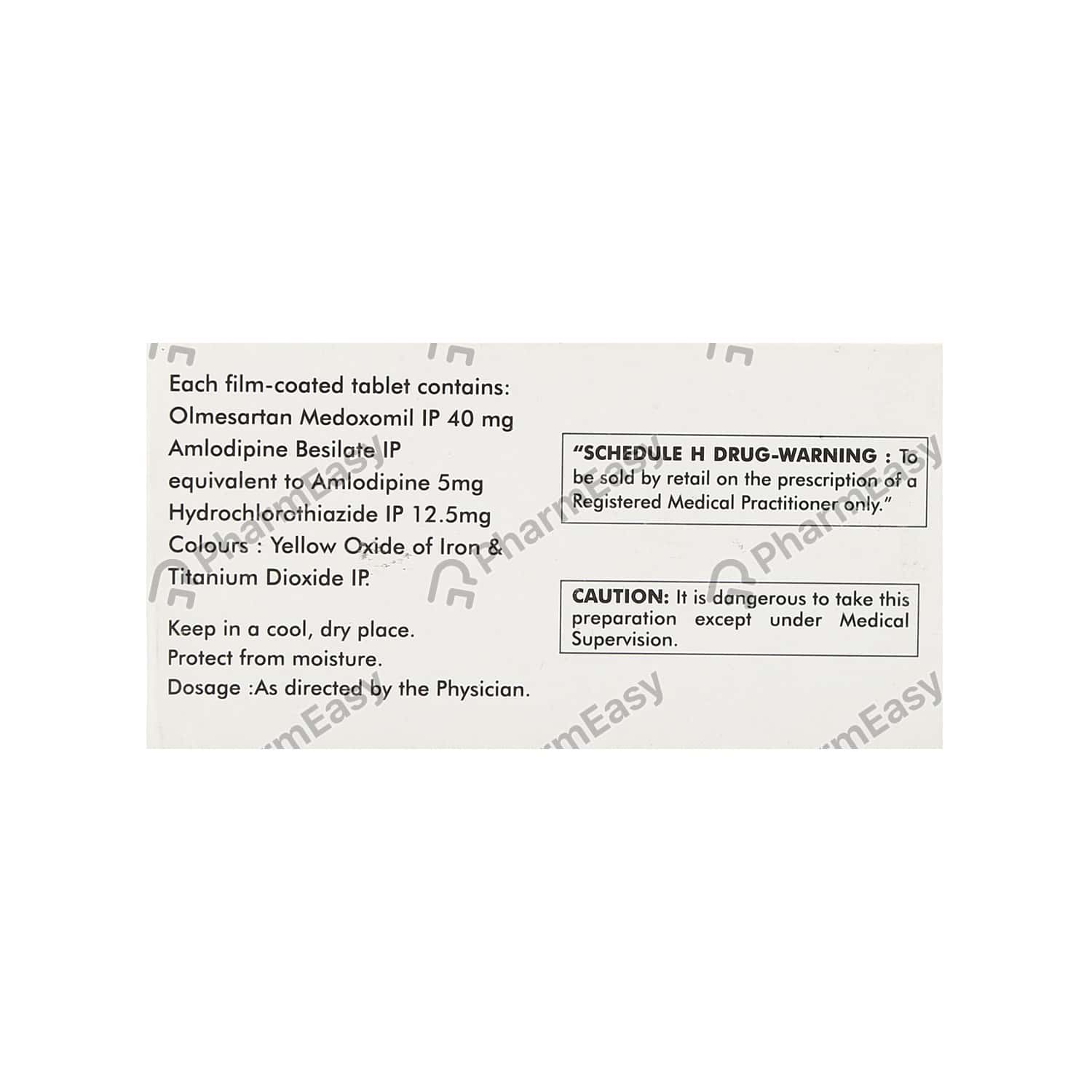 Buy Olmat Amh 40mg Tablet Online at Flat 18% OFF* | PharmEasy