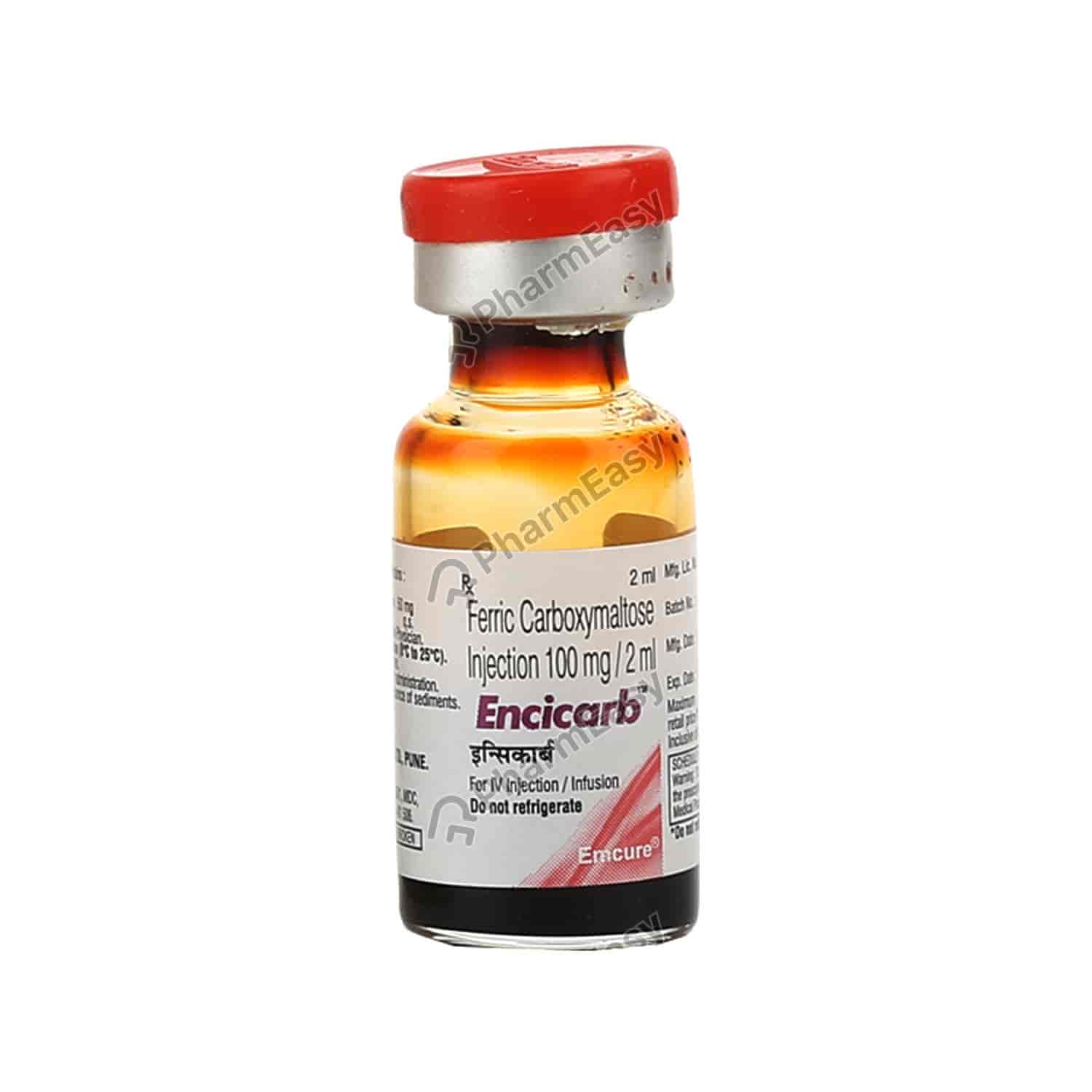 Buy Encicarb 100mg Inj 2ml Online at Flat 18% OFF* | PharmEasy