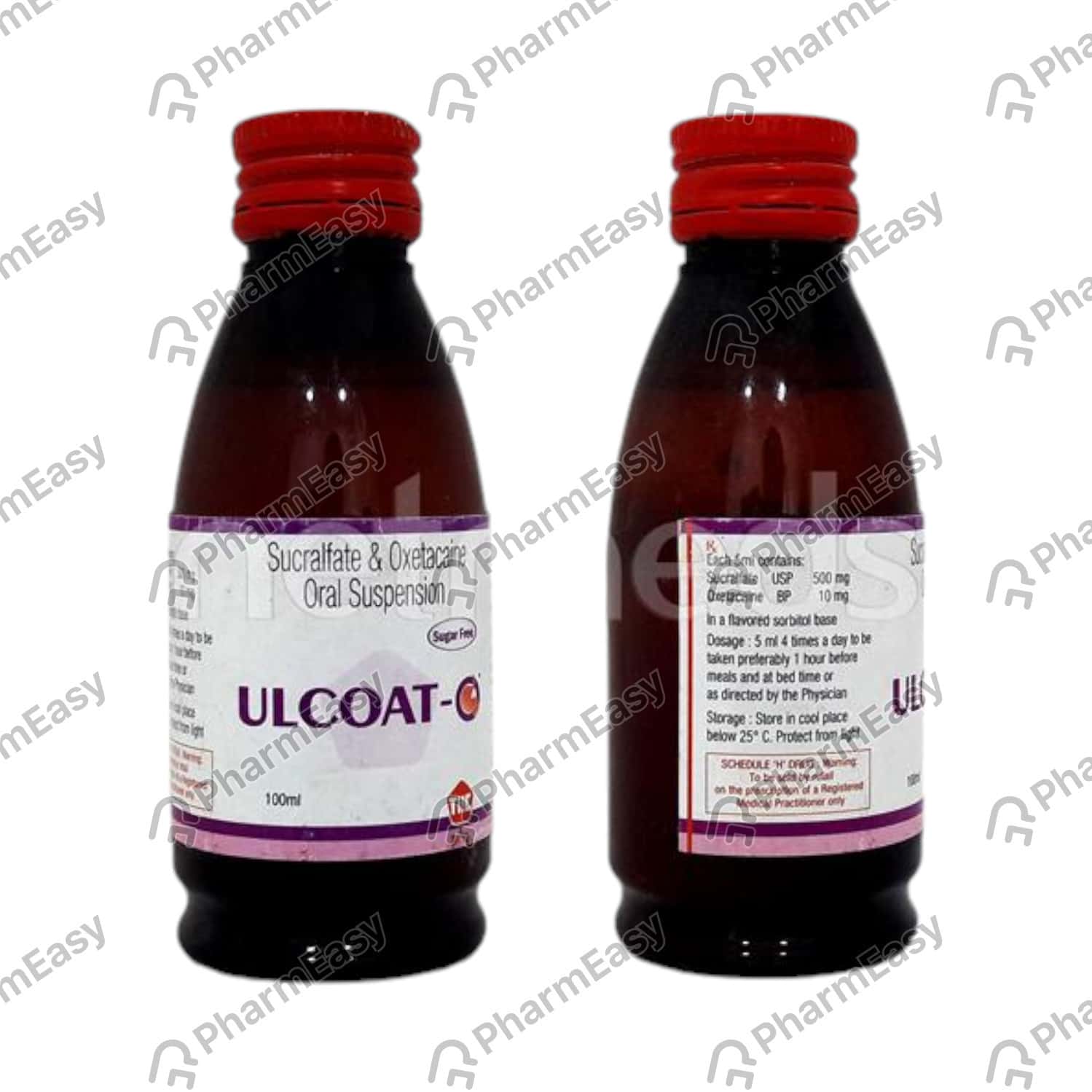 Ulcoat O Bottle Of 100ml Suspension: Uses, Side Effects, Price & Dosage ...