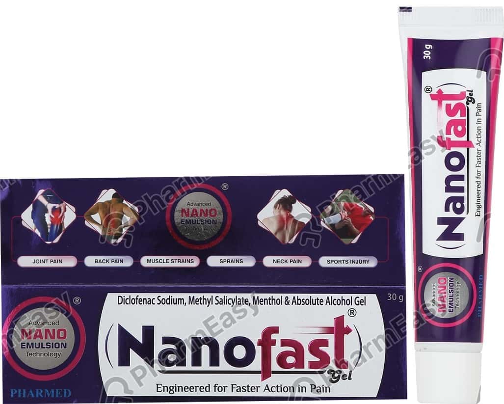 Buy Nanofast Gel 30gm Online at Flat 15% OFF | PharmEasy