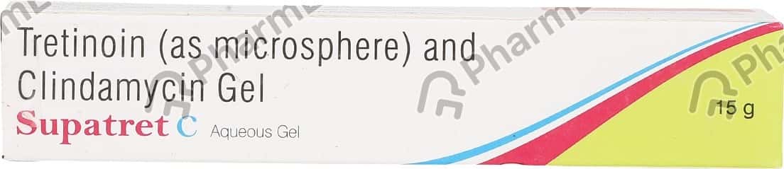 Supatret C Tube Of 15gm Gel: Uses, Side Effects, Price & Dosage | PharmEasy