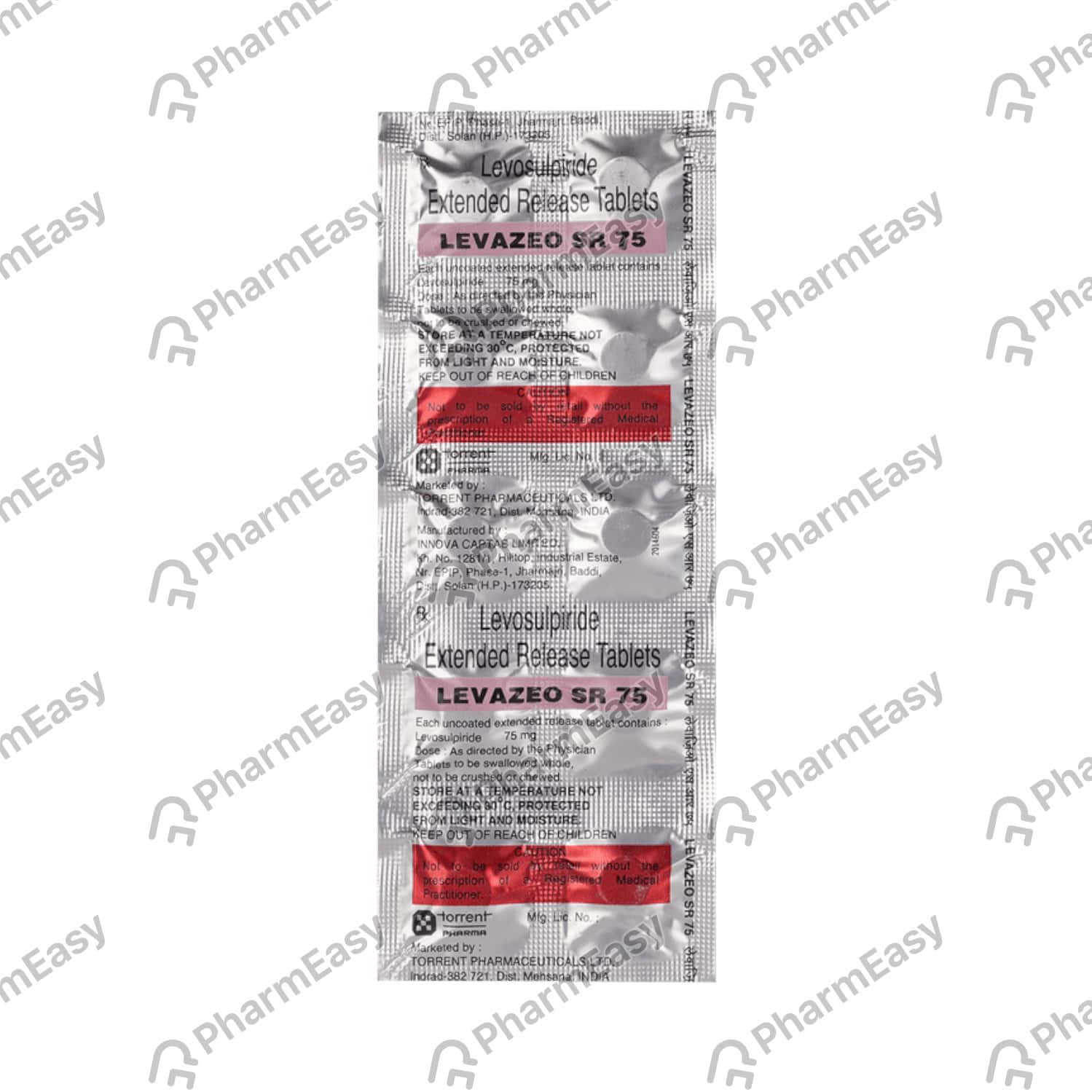 Levazeo Sr 75 MG Tablet (10): Uses, Side Effects, Price & Dosage ...