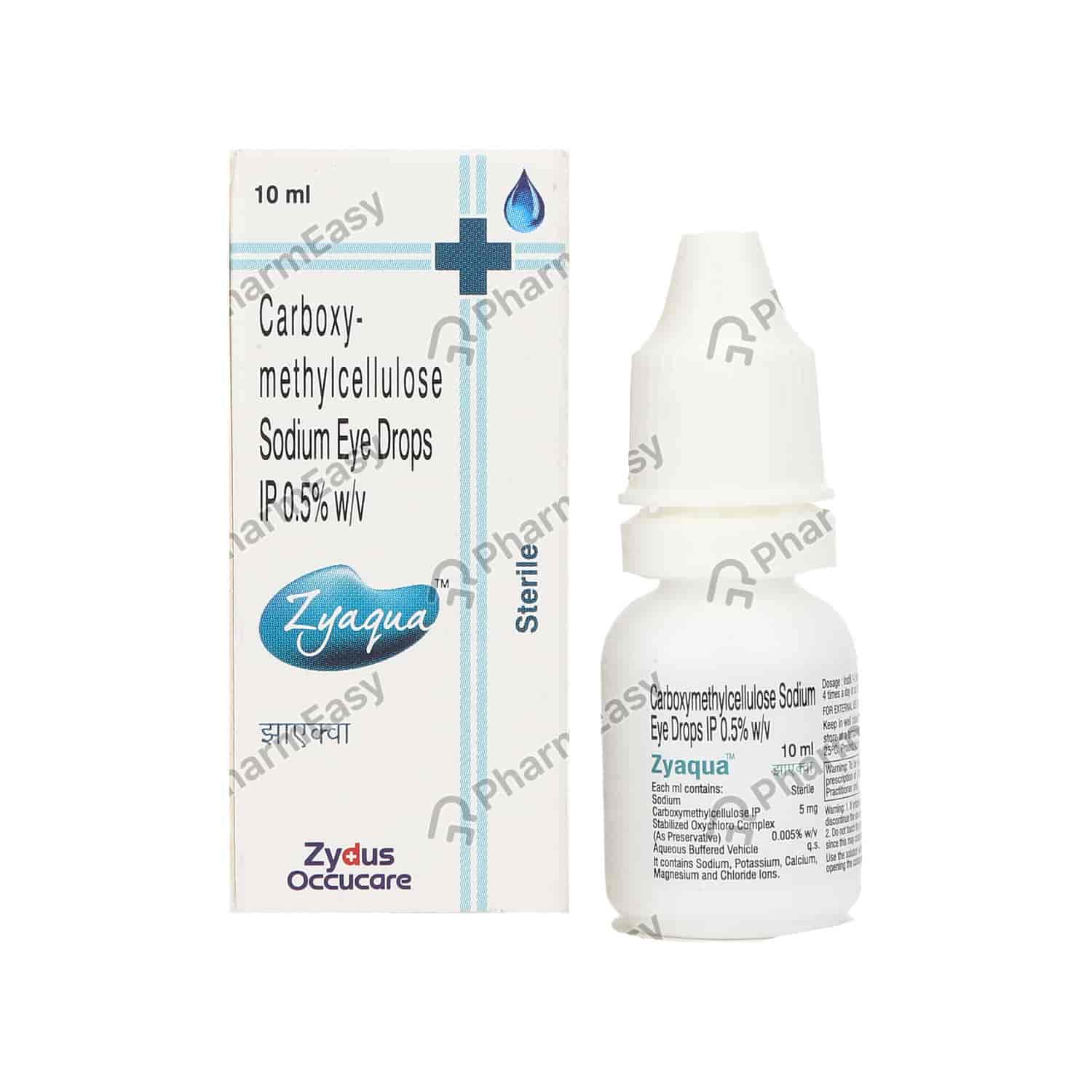 Buy Zyaqua Eye Drops 10ml Online at Flat 18% OFF* | PharmEasy