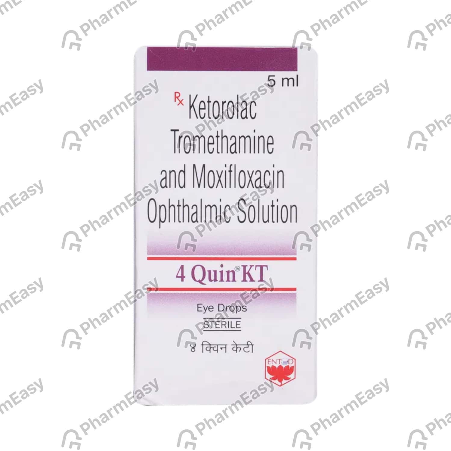 4 Quin Kt Bottle Of 5ml Eye Drops: Uses, Side Effects, Price & Dosage ...