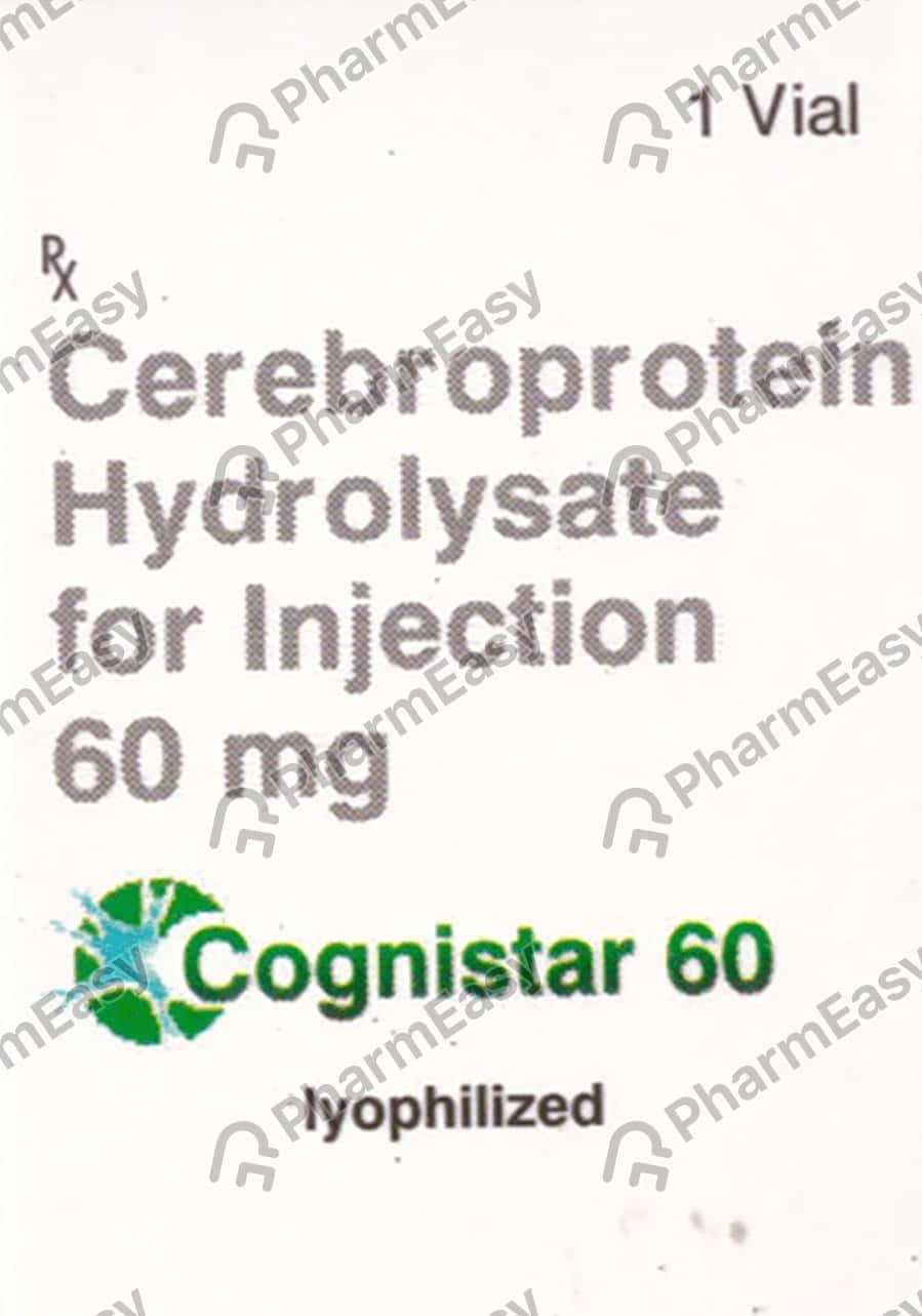 Cognistar 60 MG Powder For Injection (1): Uses, Side Effects, Price ...