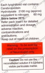 Cognistar 60 MG Powder For Injection (1): Uses, Side Effects, Price ...